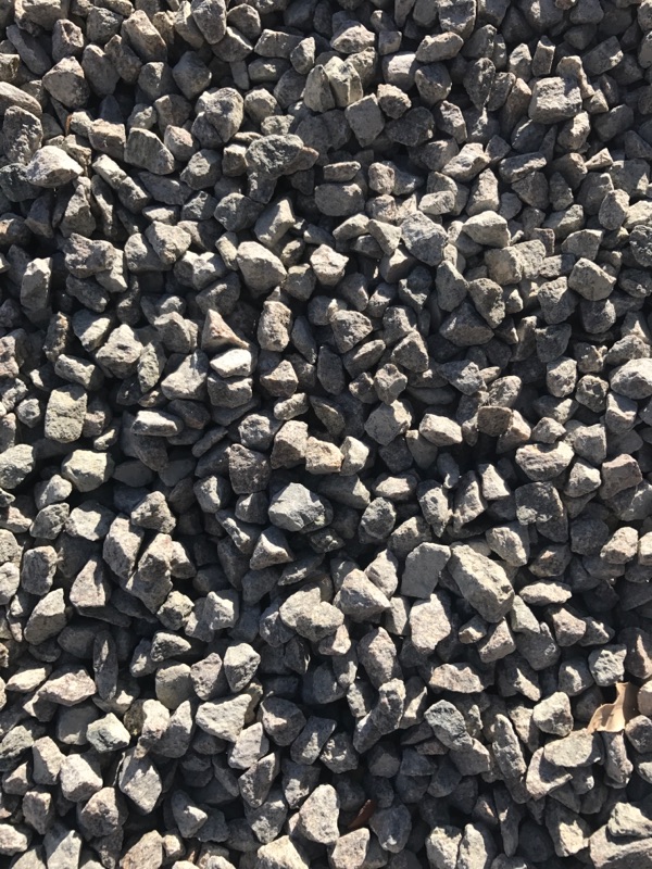 Crushed rock screenings